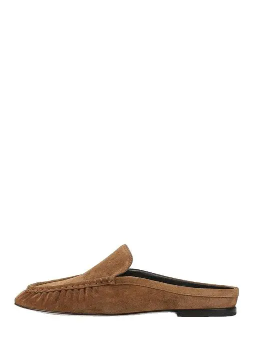 Vince Tevin Suede Mule - Natural