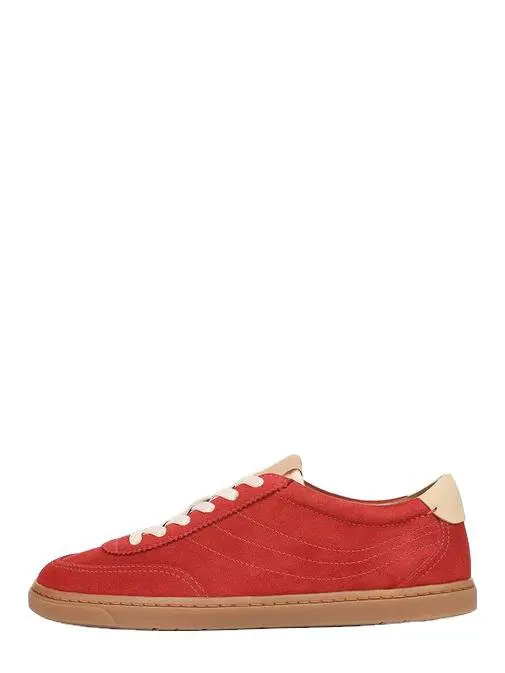 Vince Palm Suede Sneakers - Red