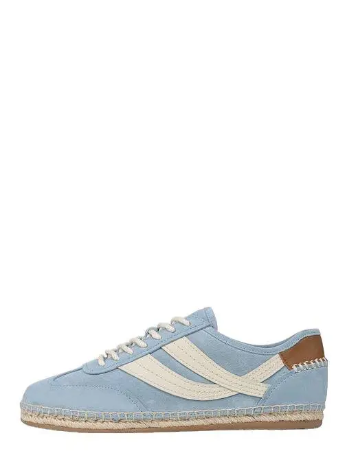Vince Oasis Suede & Leather Espadrille Sneakers - Blue