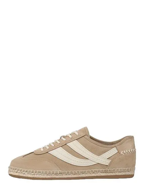 Vince Oasis Suede & Leather Espadrille Sneakers - Stripe