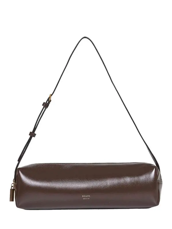 Khaite Kye Leather Shoulder Bag - Brown