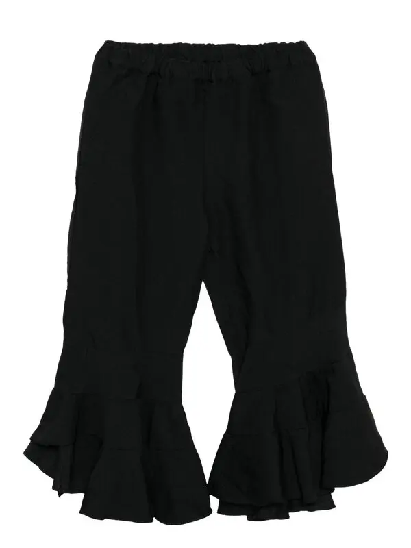 Comme Des Garçons Cropped Trousers - Black