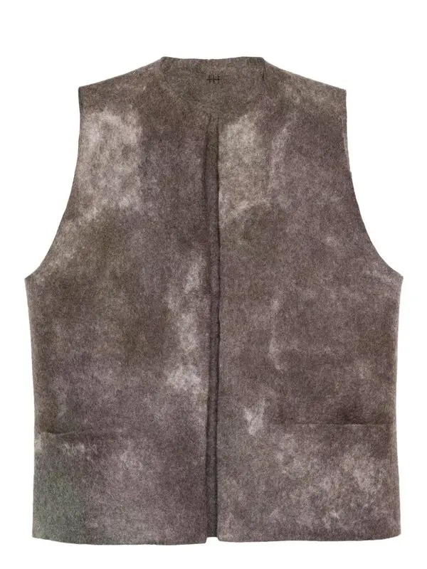 NORLHA Melang Felt Vest - Neutrals