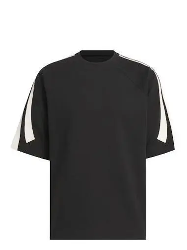 Adidas Short Sleeve Sweatshirt - Black