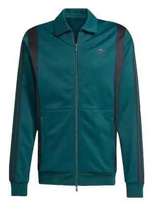 Adidas Adicolor Panel Track Top - Aurora Ivy Black