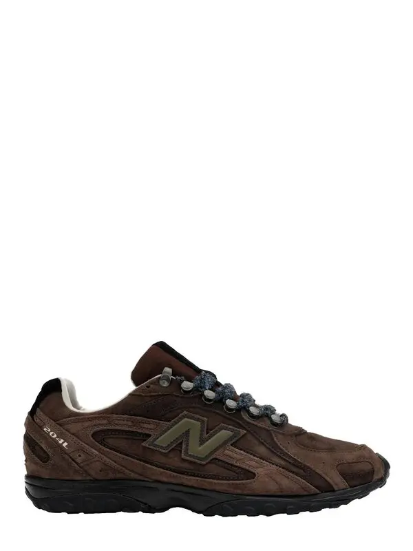 NEW BALANCE 204l Basketcase Sneakers - Brown/green/black