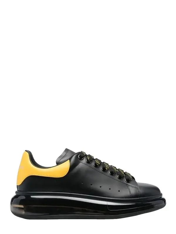 Alexander McQueen Oversized Sneakers - Black/pop Yellow