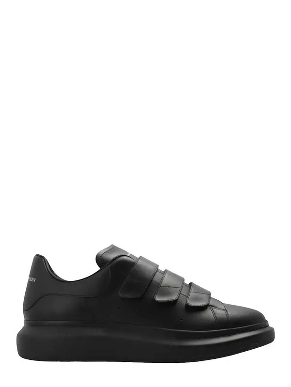 Alexander McQueen Oversized Sneakers With Triple Straps - Black