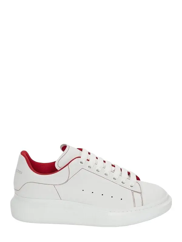 Alexander McQueen Oversized Sneakers - White/lust Red