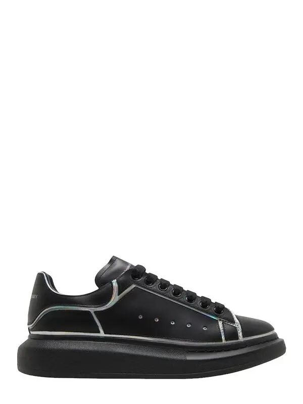 Alexander McQueen Oversized Sneakers - Black/silver Holo