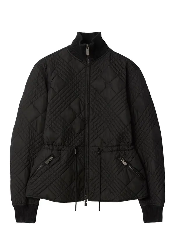 Burberry Wakerley Quilted Jacket - Black