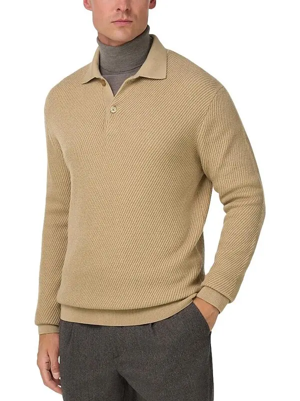 Boggi Milano Extra Fine Merino Wool Sweater - Beige
