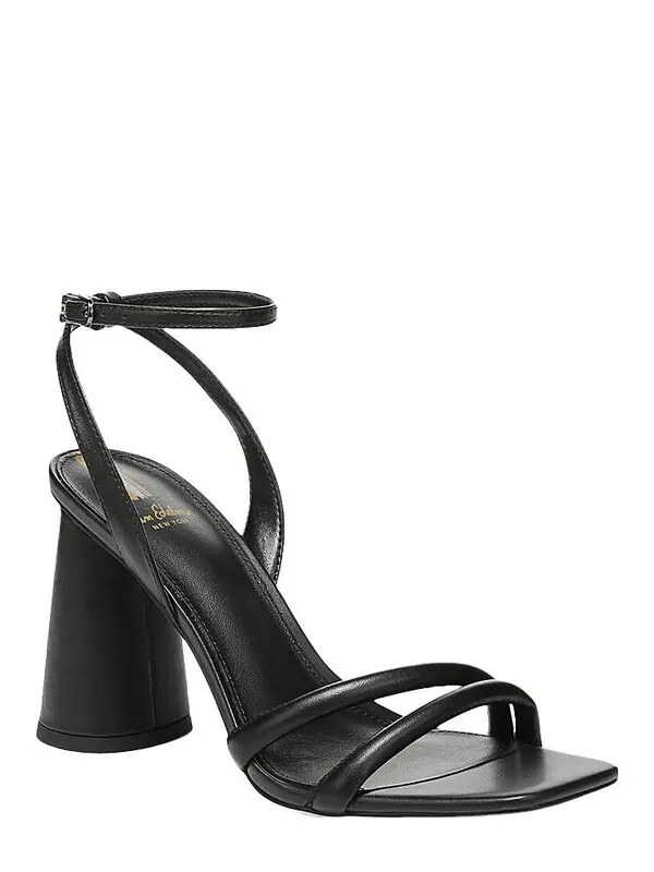 Sam Edelman Kia Ankle Strap High Heel Sandals - Black