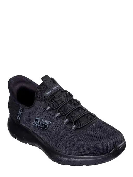 KINGSIZE Skechers Slip-ins Summits Key Pace Shoes - Black