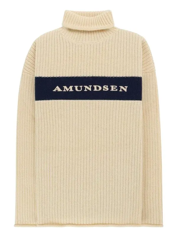 AMUNDSEN Heroes Ski Turtleneck - Natural