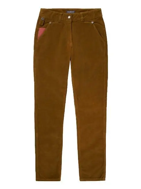 AMUNDSEN Fjordcord 16 Wale Slacks - Camel