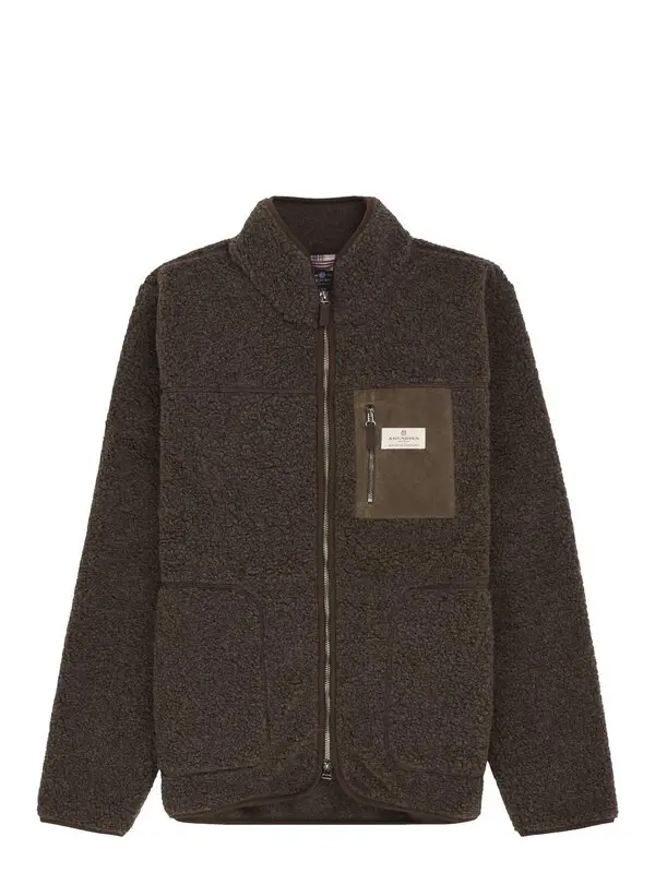 AMUNDSEN Heroes Wool Fleece Jacket - Cowboy