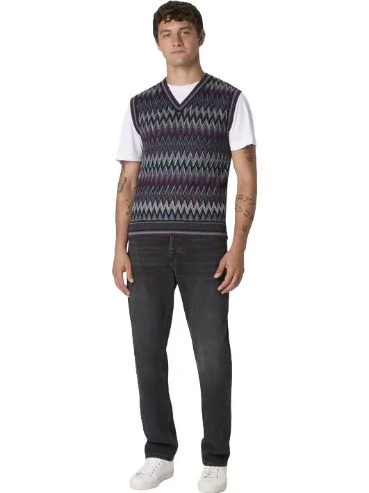 Missoni V-neck Zigzag Pattern Vest - Multicoloured