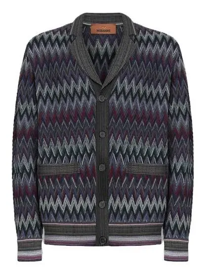 Missoni Zigzag Wool Cardigan - Multicoloured