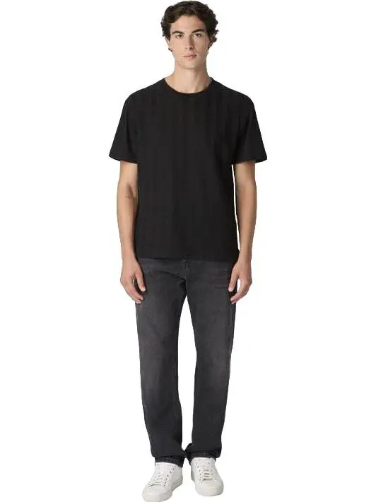Missoni Crew Neck T-shirt In Cotton-viscose Raschel - Black