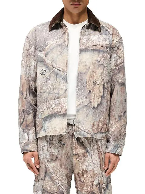 REPRESENT X Realtree Print Trucker Jacket - Camo