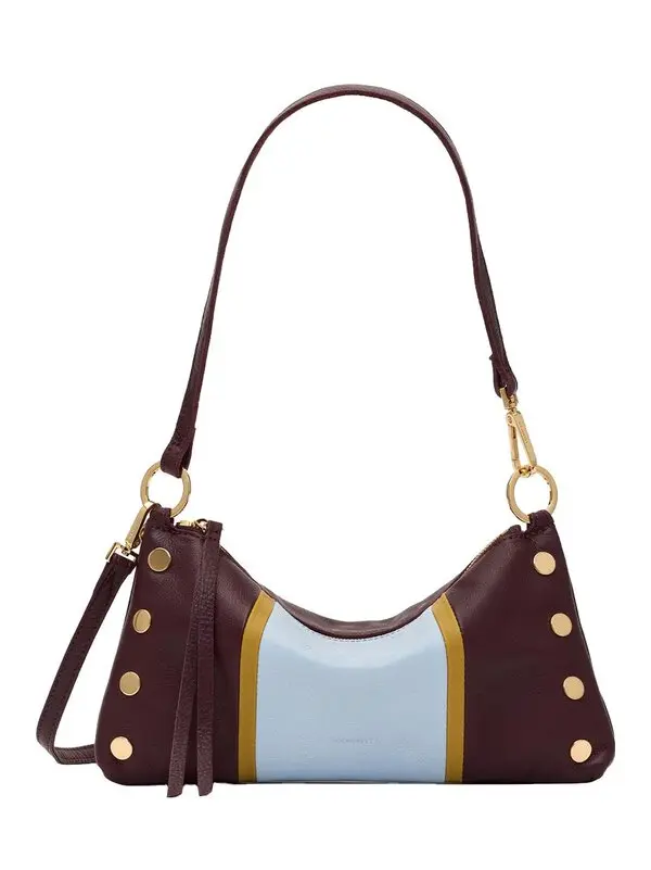 HAMMITT Kyle Shoulder Bag - Regatta Stripe/gold