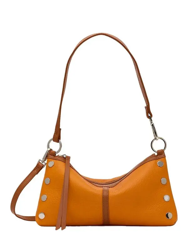 HAMMITT Slouchy Shoulder Bag - Tailored Tangerine/silver