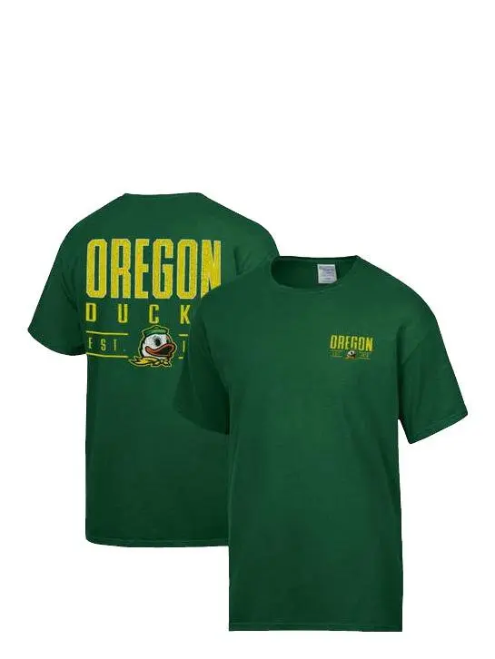 COMFORTWASH Oregon Ducks Big Name T-shirt - Green
