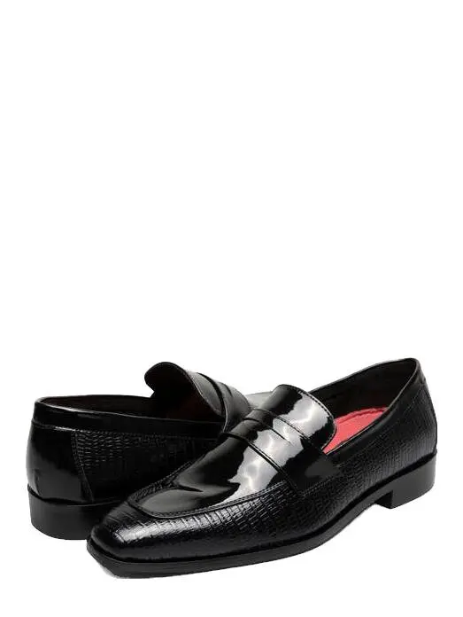 STACY ADAMS Penny Loafer - Black