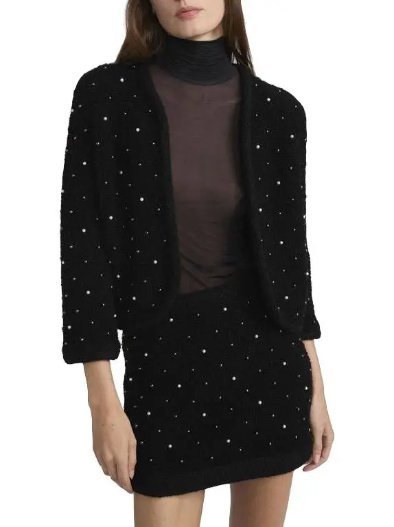 FRAME The Embellished Jacket - Black
