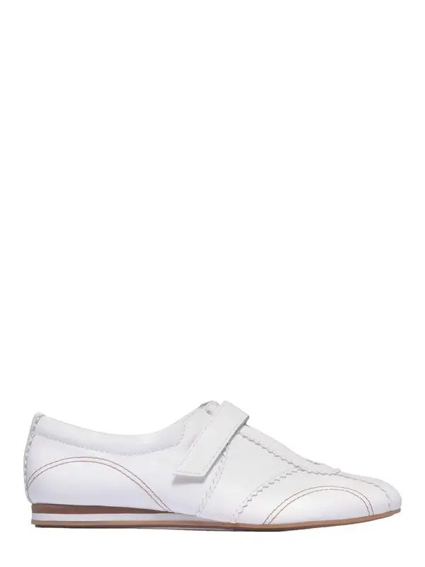 Bernardo Bozano Mary Jane Sneaker - White