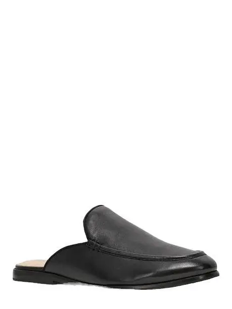 Frye Faith Leather Mule - Black