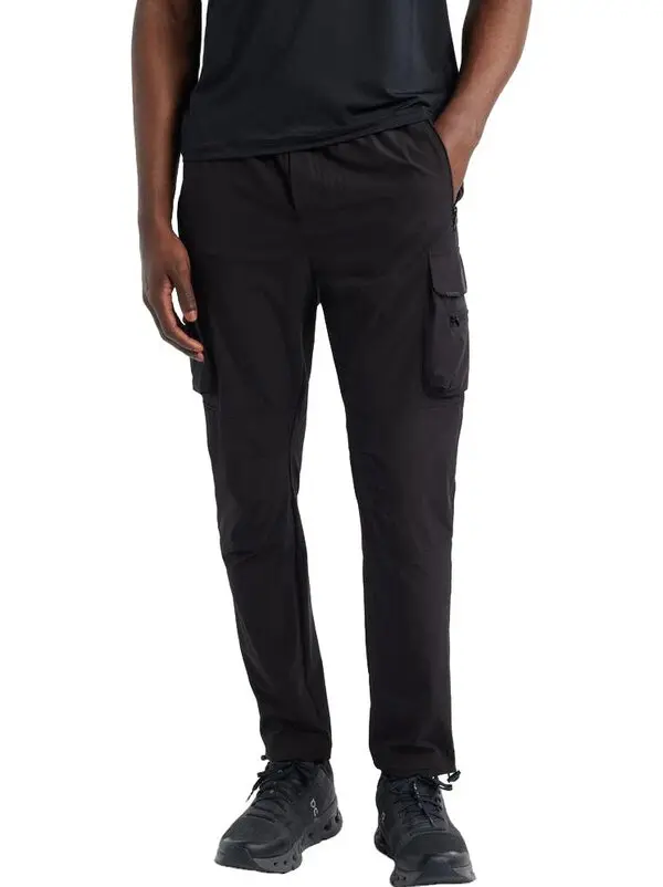 REPRESENT 247 Dna Water Repellent Cargo Pants - Jet Black