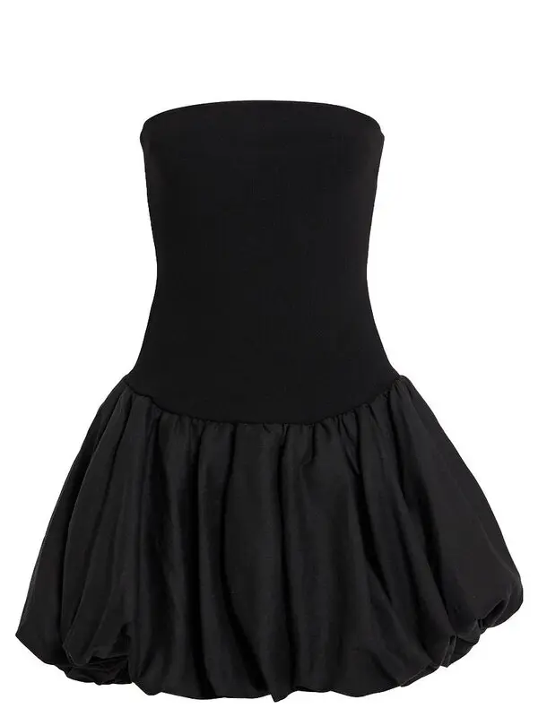 Simkhai Pollie Strapless Mini Dress - Black
