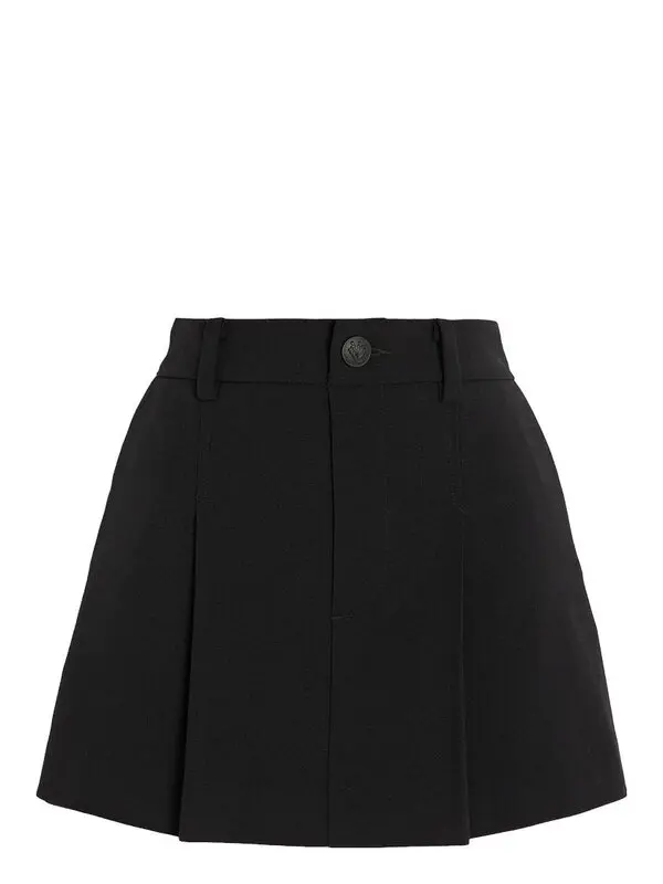Rag & Bone Stevie Wool-blend Skort - Black