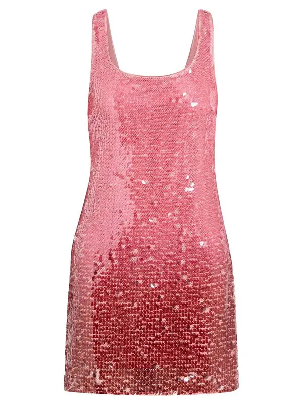Simkhai Alayna Sequined Mini Dress - Pink