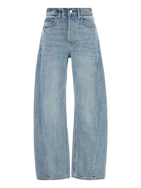Alexander Wang Float Mid Rise Jeans - Vintage Bleach Blue