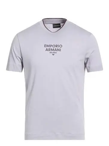 Emporio Armani T-shirt Lilac Size Cotton - Purple