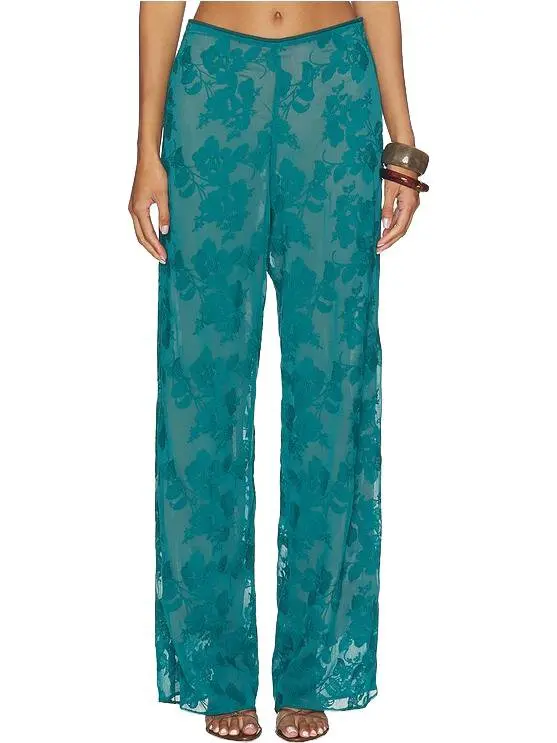 ESPECIA Sophie Maxi Pants - Teal