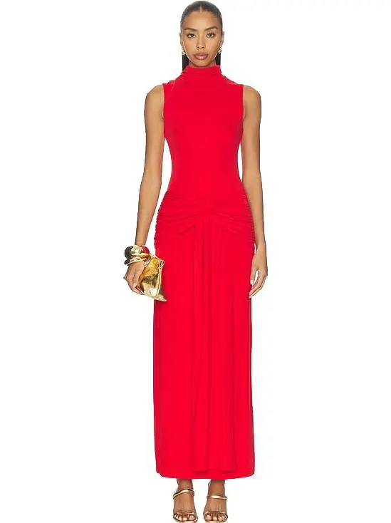 MADISON THE LABEL Kalisha Maxi Dress - Crimson