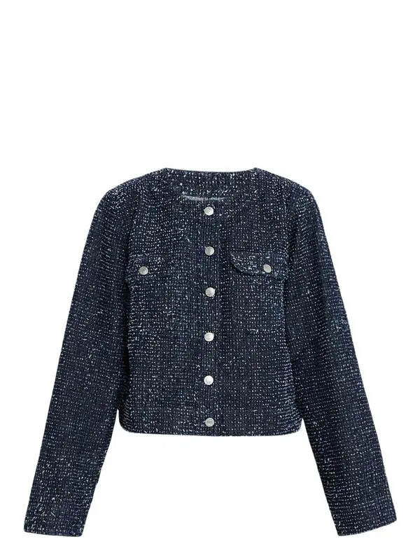 Rails Capistrano Denim Tweed Jacket - Denim Twee