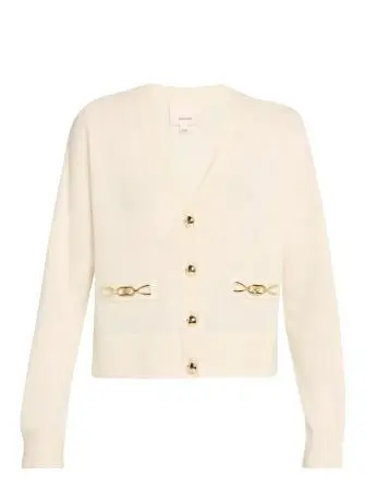 Cinq À Sept Kavita Cashmere Cardigan - Ivory