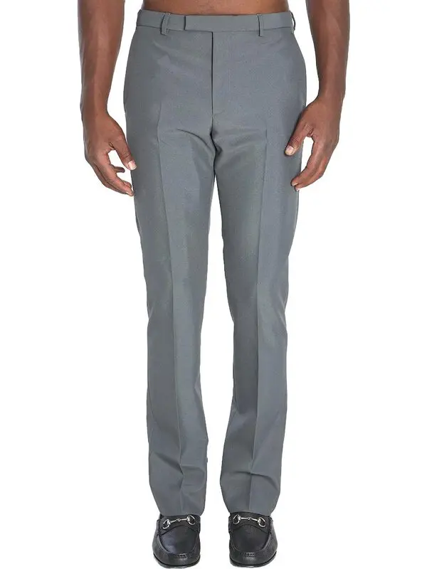 Gucci Trousers In Technical Fabric - Grey