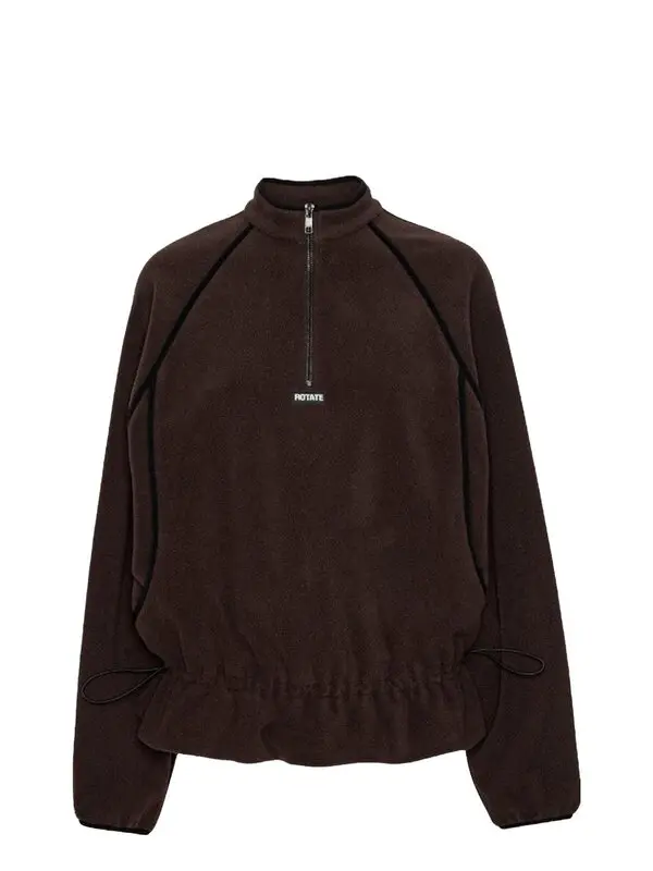 Remain Birger Christensen Pile Sweatshirt - Brown