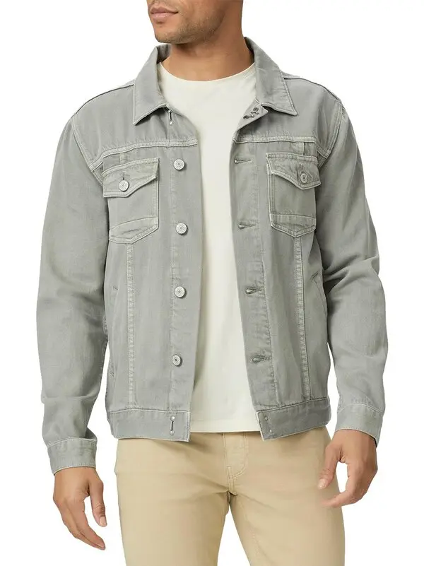 Paige Scout Denim Jacket - Ltgray