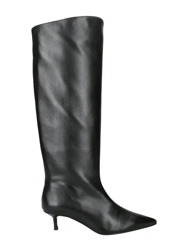 Staud Leather Sebastian Boots 50 - Black