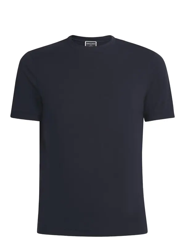 Giorgio Armani Crew-neck T-shirt - Blue