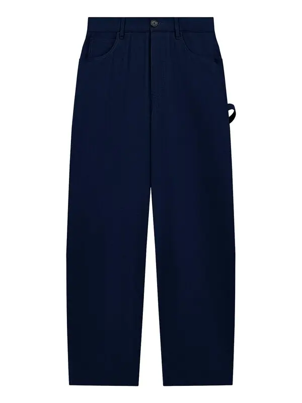 Loewe Cotton Carpenter Trousers - Navy