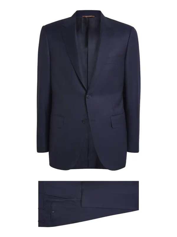 Canali Wool 2-piece Suit - Navy