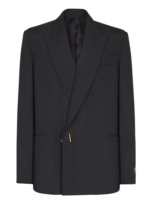Balmain Wool Blazer - Black